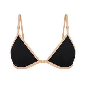 IVY SWIMWEAR Rosella Bikini Top - Black