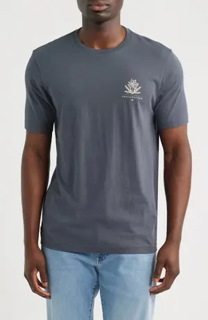 Travis Mathew Balance Fund Cotton T-shirt - Ebony