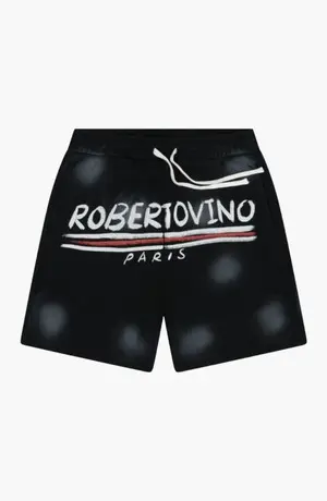 ROBERTO VINO Roberto Paris Short Set - Black