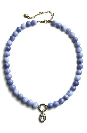 Baublebar Janette Beaded Pendant Necklace Soladite