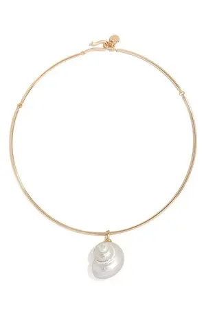 Baublebar Santana Shell Collar Necklace