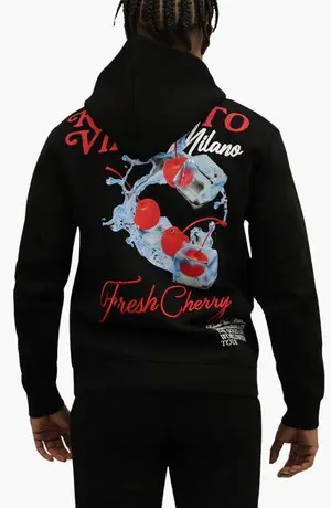 ROBERTO VINO Premium Blend Zip Hoodie