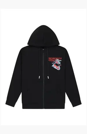 ROBERTO VINO Premium Blend Zip Hoodie