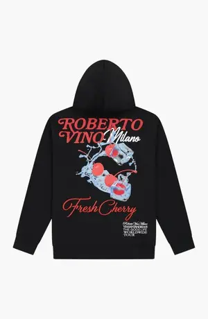 ROBERTO VINO Premium Blend Zip Hoodie