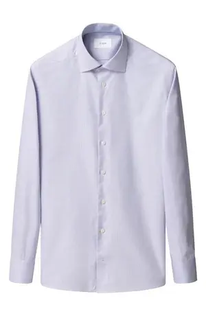 Eton Contemporary Fit Dobby Dress Shirt - Medium Pink