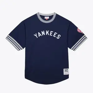 Mitchell & Ness New York Yankees Wild Pitch Ringer T-shirt - Navy