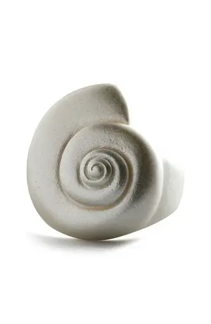 Baublebar Marina Shell Statement Ring - White