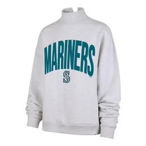 '47 Seattle Mariners Subtle Muse Mock Neck Sweatshirt
