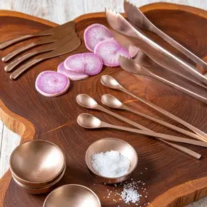 BE HOME Rosé Streamlined Spreadersset Of 4