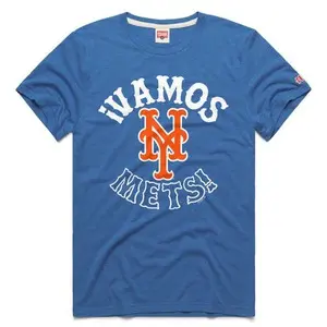 HOMAGE New York Mets Vamos Tri-blend T-shirt - Royal