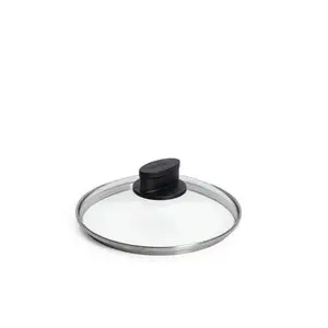 WOLL Ecolite Safety Glass Lid 7-inch - Black