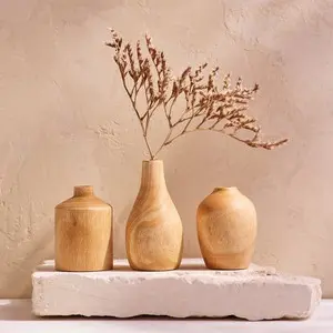 BE HOME Kiln Mini Vasesset Of 3