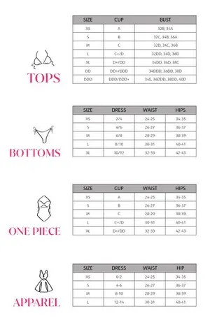 BEACH BUNNY Cherry Detail Triangle Bikini Top