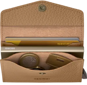 SECRID Envelope Wallet Pebble - Cappuccino