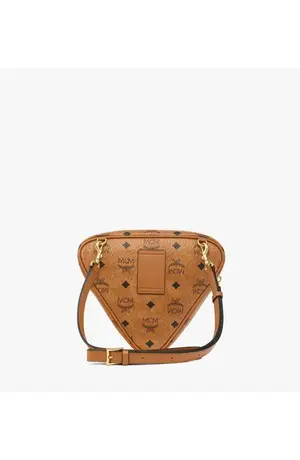 Mcm Visetos Monogram Tambourine Pouch