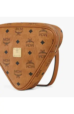 Mcm Visetos Monogram Tambourine Pouch