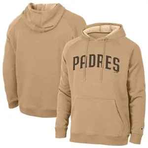 Champion San Diego Padres Triumph Tri-blend Raglan Hoodie - Brown