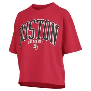 PRESSBOX Boston University Nelson T-shirt - Red