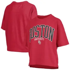PRESSBOX Boston University Nelson T-shirt - Red