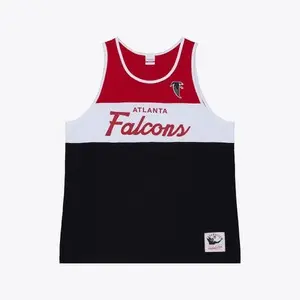 Mitchell & Ness Red Atlanta Falcons Head Coach Tank Top
