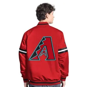 STARTER Arizona Diamondbacks Scout Full-snap Varsity Jacket