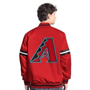 STARTER Arizona Diamondbacks Scout Full-snap Varsity Jacket