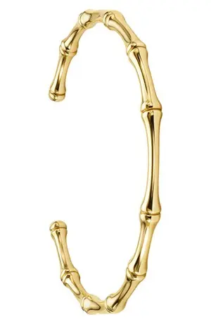 Argento Vivo 18k -plated Bamboo Cuff Bracelet