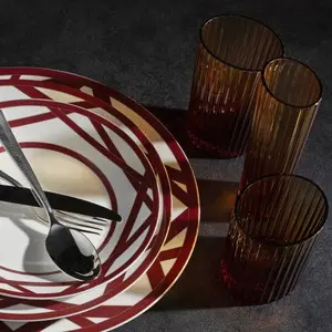 Missoni Wine Glass Nastri Ambra