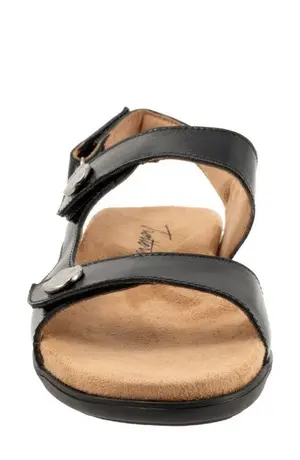 Trotters Romi Sandal - Black 2