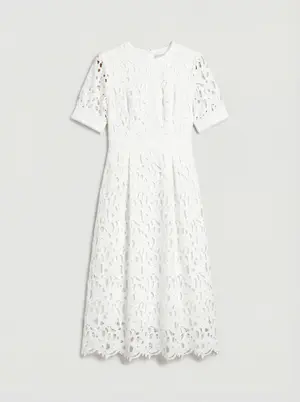 Coast Short Sleeve Lace Midi Dress