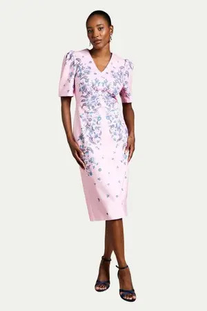 Coast Puff Sleeve Day Dresses
