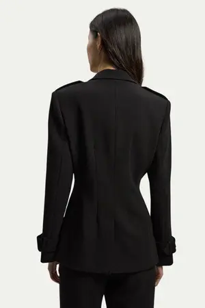 Karen Millen Petite Military Single Breasted Blazer
