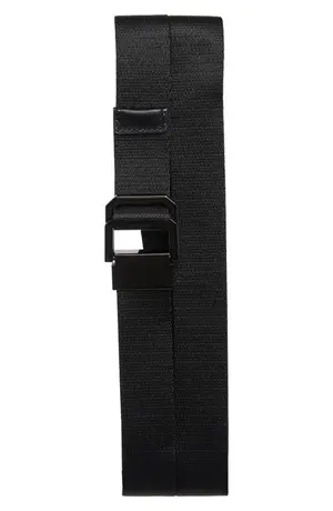 OPEN EDIT Open Edit Dax Web Belt Black