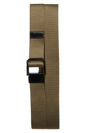 OPEN EDIT Open Edit Dax Web Belt Olive