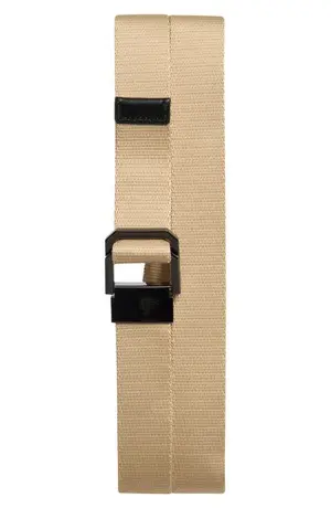 OPEN EDIT Dax Web Belt - Tan