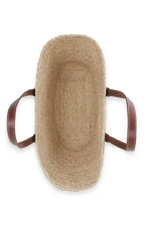 LANVIN Woven Basket Tote Bag