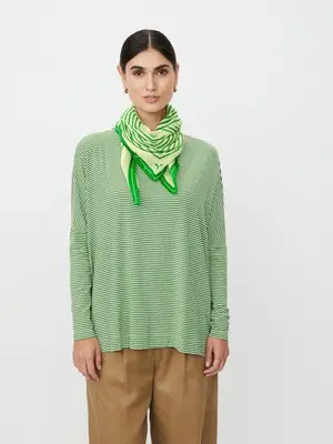 MASAI COPENHAGEN Featherlight Striped Scarf