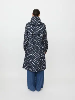 MASAI COPENHAGEN Polka Dot Hooded Raincoat