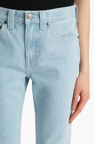 Khaite Farley Straight Leg Jeans