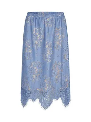 MASAI COPENHAGEN Floral Lace Midi Skirt