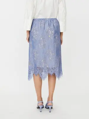 MASAI COPENHAGEN Floral Lace Midi Skirt