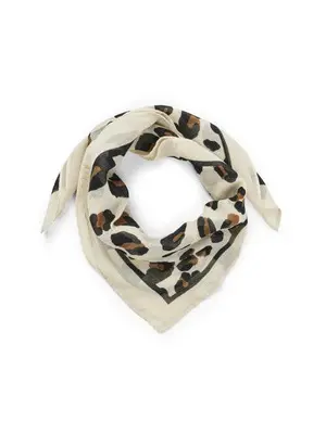 MASAI COPENHAGEN Featherlight Striped Scarf - Fog