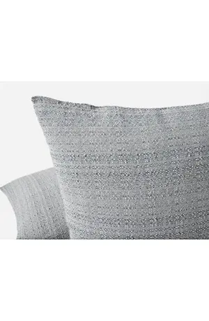 COYUCHI Lido Organic Cotton Accent Pillow Cover - Undyed/gulf