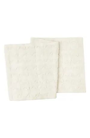 COYUCHI Diamond Shag Organic Cotton - Undyed