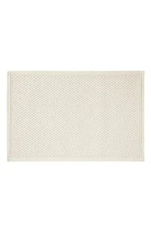 COYUCHI Moonstone Organic Cotton Bath Rug Undyed