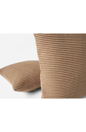 COYUCHI Marshall Organic Cotton Pillow Cover - Doe