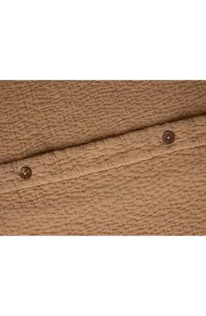 COYUCHI Cascade Organic Cotton Matelassé Sham