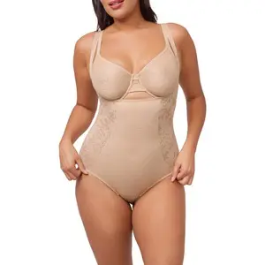 MONTELLE INTIMATES Contour Smoothing Bodysuit - Sand