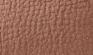 COYUCHI Pebbled Organic Cotton Pillow Sham - Praline