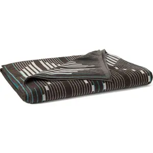 COYUCHI Morelia Jacquard Organic Cotton Beach Towel - Espresso